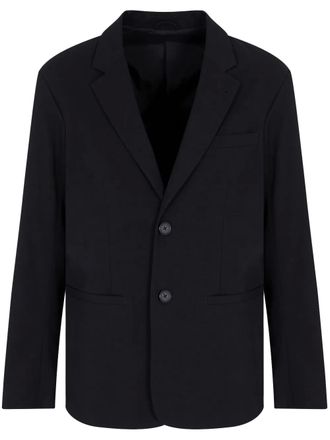 A|X Armani Exchange Einreihiges Sakko - Schwarz