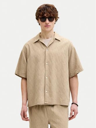 Jack & Jones Jack & Jones Hemd Montauk 12293555 Beige Regular Fit