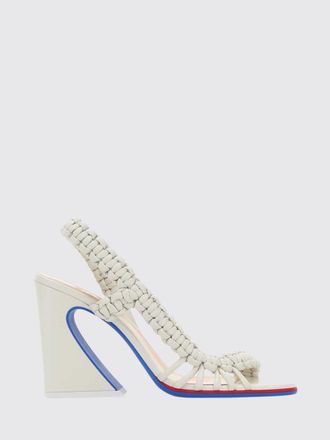 Fendi Arco Sandalen aus geflochtenem Leder