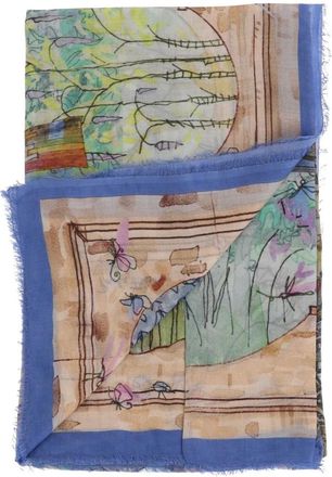 Faliero Sarti Femme, Accessoires, Multicolore, Taille: ONE Size Milan Scarf