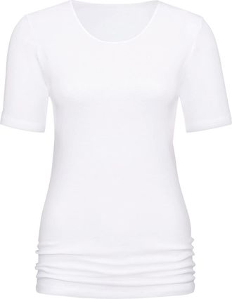 Mey Tagw&auml;sche Serie Noblesse Damen Shirts 1/2 Arm Weiss 4XL(50)