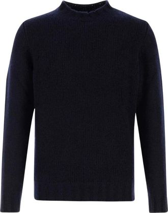 Fedeli Homme, Pulls, Bleu, Taille: XL Pull Col Roul&eacute; en M&eacute;lange de Cachemire