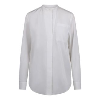 Jil Sander Dienstag Shirt mit aufgesetzter Tasche - - Blouses & Shirts - Damen - Wei&szlig; - XS