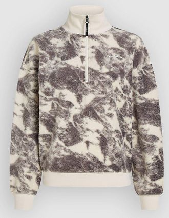 O'Neill Must-Have Half-Zip Fleece Pullover grey mountain landscape