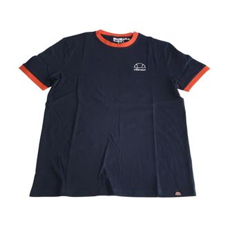 Ellesse Blau Logo T-shirt Frischt Deinen Look Auf - - Tops - Herren - Blau - XL