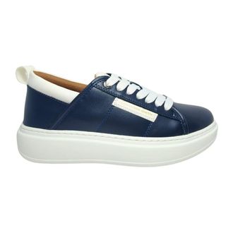 Alexander Smith Pelle Sneaker - - Shoes - Herren - Blau - 40 EU