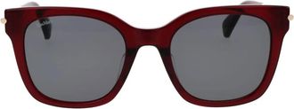 Max Mara Femme, Accessoires, Jaune, Taille: ONE Size Lunettes de soleil en ac&eacute;tate