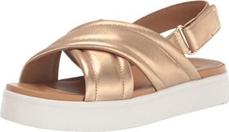 UGG Sandales Zayne &agrave; bride arri&egrave;re pour femme, Dor&eacute;/m&eacute;tallis&eacute;, 37 EU