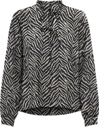 Only Onlnova Life Vis L/S Monica Top