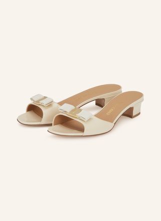 Ferragamo Ferragamo Mules New Vara beige