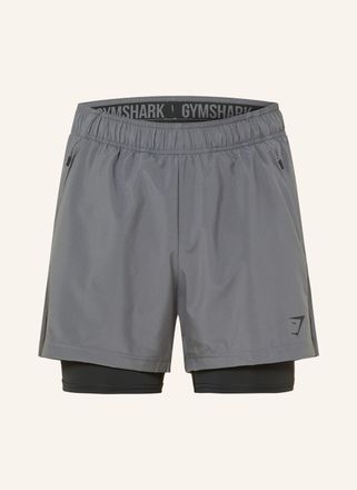 Gymshark Gymshark 2-In-1-Trainingsshorts Sport schwarz