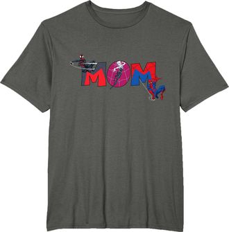 MARVEL Spider-Man Trio Mom Mothers Day Family Trip Birthday T-Shirt