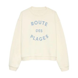 Alchemist Femme, Sweatshirts et sweats &agrave; capuche, Beige, Taille: 42 FR Isla Sweater