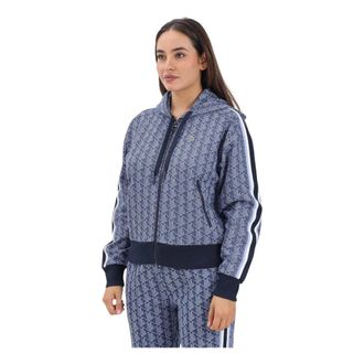 Lacoste Damen, Sweatshirts & Hoodies, Blau, XLGröße