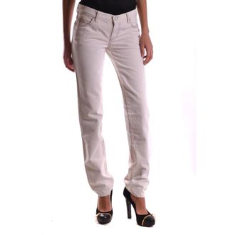 Alexander McQueen Stilvolle Slim-Fit Jeans - - Trousers - Damen - Beige - W27