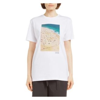 P.A.R.O.S.H. Bedrucktes T-Shirt - - Tops - Damen - Wei&szlig; - L