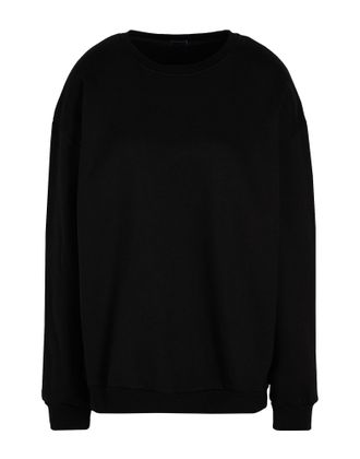8 by YOOX ORGANIC COTTON OVERSIZED CREWNECK SWEATSHIRT