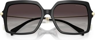 Michael Kors Femme, Accessoires, Noir, Taille: 57 MM Quogue Lunettes de soleil