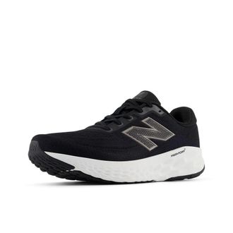 New Balance Herren Fresh Foam X Evoz V4 Laufschuh, Black/Phantom/Black Metallic, 46.5 EU Weit