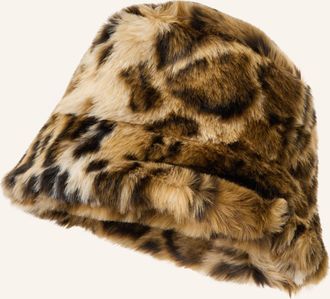 Etro Etro Bucket-Hat Aus Kunstfell braun