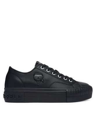 Karl Lagerfeld Sneakers aus Stoff KL60426 Schwarz