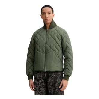 Kenzo Homme, Vestes, Vert, Taille: XL Veste matelass&eacute;e Weave