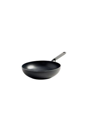 KitchenAid WOK Classic Forged Aluminium, Schwarz, Metall, Kunststoff, 3.69 L, rund, PFAS-frei, Kochen, Pfannen, Woks