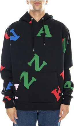 Karl Kani Homme, Sweatshirts et sweats &agrave; capuche, Noir, Taille: XS SweaT-shirt &agrave; capuche