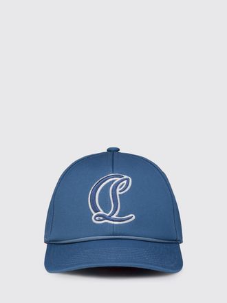 Christian Louboutin Chapeau Homme couleur Bleu Azur