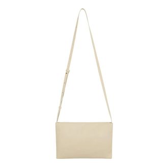 Cortana Ivory Leder Schultertasche - - Bags - Damen - Beige - ONE SIZE