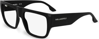 Karl Lagerfeld Homme, Accessoires, Noir, Taille: 56 MM Kl6198 001 Optical Frame