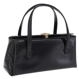 Gucci Sac &agrave; main vintage Pre-owned - Femme - Pre-owned - Noir - Taille: ONE Size