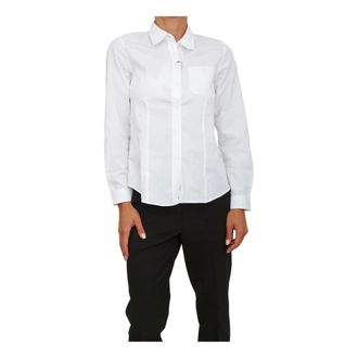 Marella Femme, Blouses et Chemises, Blanc, Taille: 36 FR Camicia