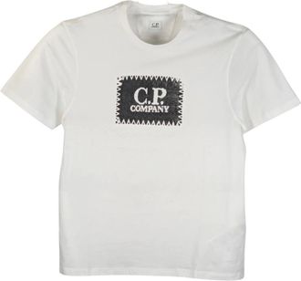 C.P. Company C.p. Company, Homme, Tops, Blanc, Taille: XL T-shirt
