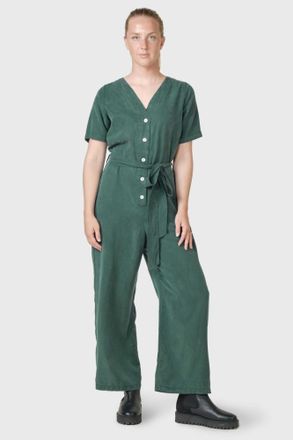 Klitm&oslash;ller Collective Damen vegan Jumpsuit Marna Moosgr&uuml;n
