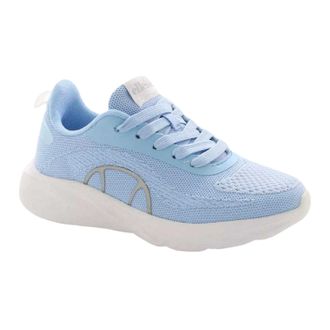 Ellesse Como Logo Sneaker f&uuml;r Damen, Niedrig geschnitten (Himmelblau Gewaschen/Wei&szlig;)