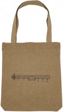 Fabulous Sac Shopping Tote Bag Aspect Lin - Sofa Music Musician Instrument Score - Sac de Courses Toile Epaisse 360g Beige Naturel Cabas Port&eacute; Epaule Solide Im