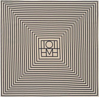 Toteme Monogram silk foulard - TOTEME - gender_Woman