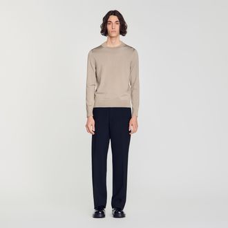 Sandro Pull en maille fine