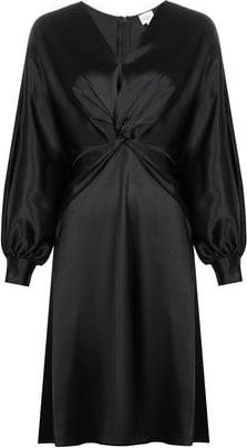 Au Printemps Paris Robe midi effet satin&eacute;