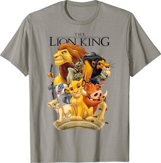 Disney Lion King Pride Land Characters Graphic T-Shirt T-Shirt