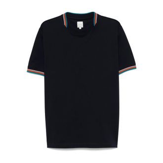 Paul Smith Homme, Tops, Bleu, Taille: XL T-shirts et Polos Col Rond Bleus