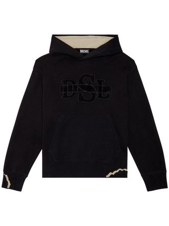 Diesel hoodie &agrave; manches longues - Noir