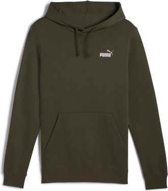 Puma Herren Essentials 2 Colour Small No. 1 Logo Hoodie XL, Dark Olive Green