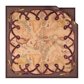 Alviero Martini 1A Classe Foulard 90x90 - Femme - Accessoires - Multicolore - Taille: ONE Size