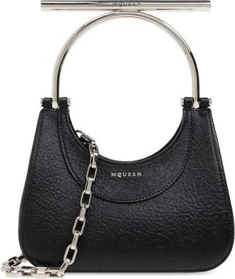 Alexander McQueen Alexander McQueen Hobo Bags - Mini T-Bar Bag - Gr. unisize - in Schwarz - f&uuml;r Damen