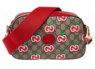 Gucci GG Supreme Cherry Crossbody Bag