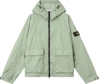 Stone Island Homme, Vestes, Vert, Taille: L Membrana 3L TC Short Parka