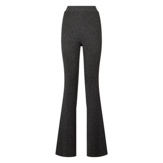 Alberta Ferretti Schwarze ausgestellte Hose- Eleganz und Komfort garantiert - - Trousers - Damen - Schwarzk - S