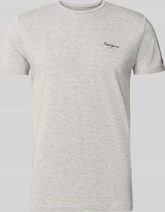 Pepe Jeans London Slim Fit T-Shirt aus Baumwoll-Mix Modell ORIGINAL BASIC 3